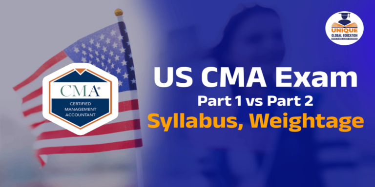 US CMA Exam- Part 1 vs Part 2 Syllabus & Weightage